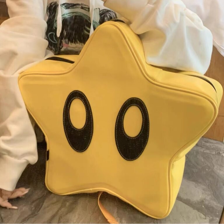 Kawaii Big Eyes Yellow Star Backpack – LoliFairies Kawaii Shop